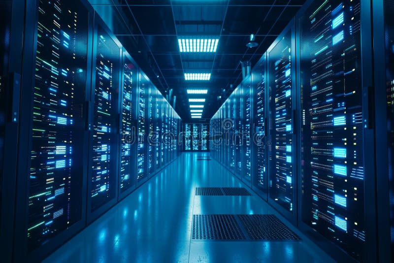 Big Data Center Technology Warehous with Servers Information ...