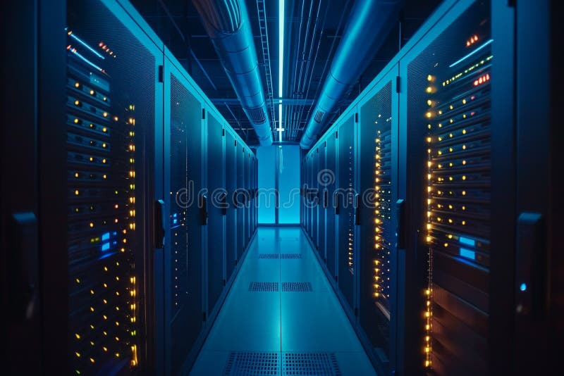 Big Data Center Technology Warehous with Servers Information ...