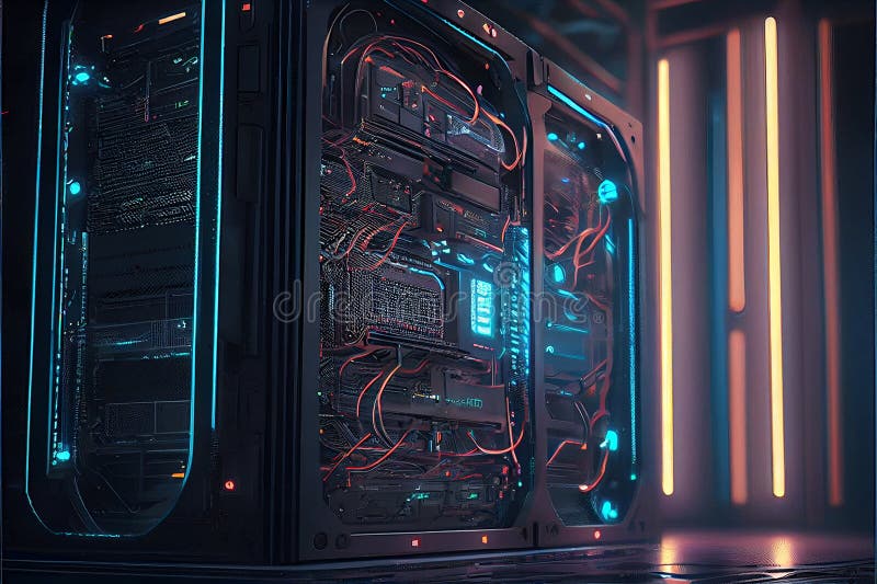 Big Data Center Technology Warehouse with Servers Database ...