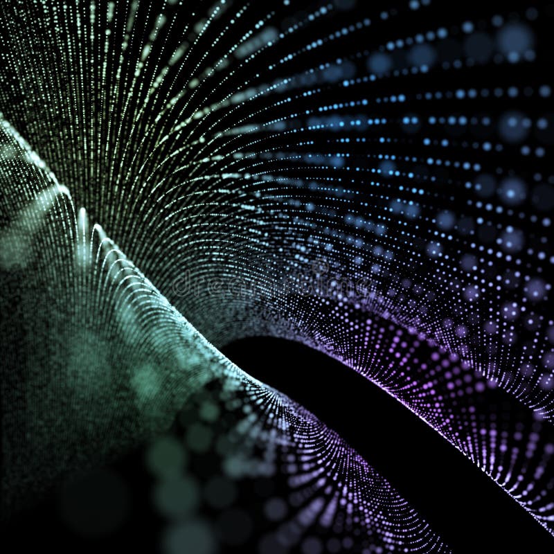 Big Data Complex. Graphic Abstract Background Communication. Digital ...