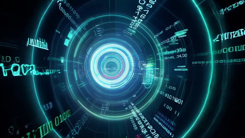 Big Data and Compute Power Concept with Virtual Servers in Data Center ...