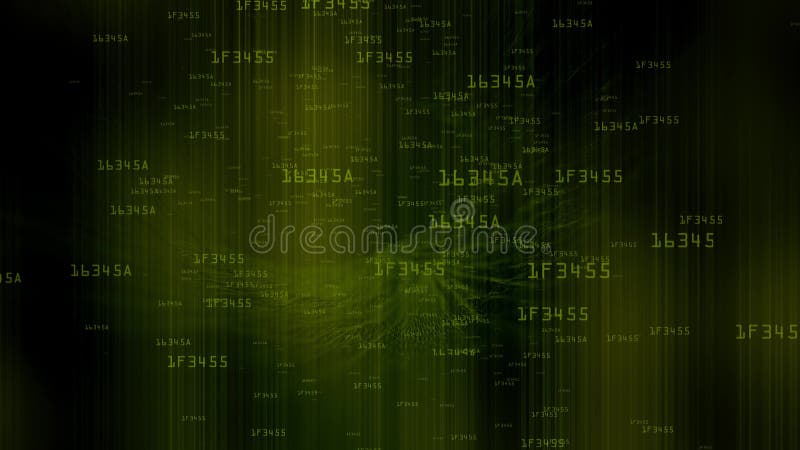 Big Data Computer Moving at Speed through Matrix Concept Stock Footage ...