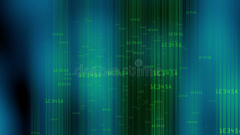 Big Data Computer Moving at Speed through Matrix Concept Stock Footage ...