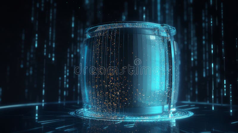 Big Data Concept Digital Data Flow Transferring High Quality Image ...