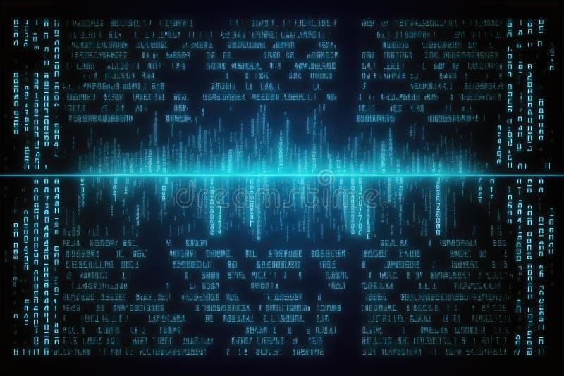 Big Data Concept and Digital Information Visualisation, Ai Generated ...