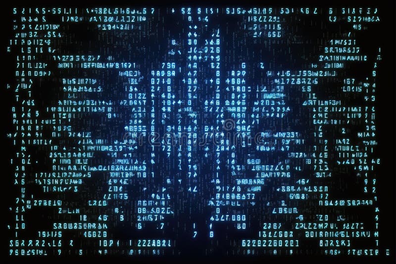 Big Data Concept and Digital Information Visualisation, Ai Generated ...