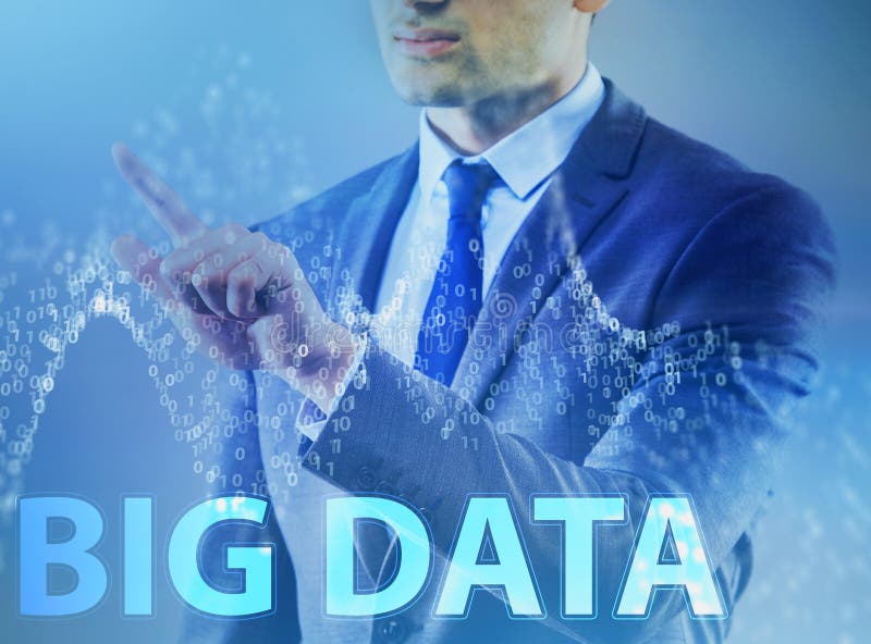 Big Data Concept with Data Mining Analyst Stock Illustration ...