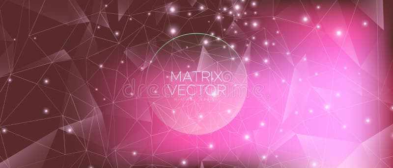 Pink Communication Icons in Bubbles Stock Illustration - Illustration ...