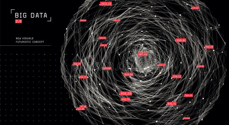 Big Data Concept Visualization. Communication Network. Complex ... Big Data Concept Visualization. Communication Network. Complex ...