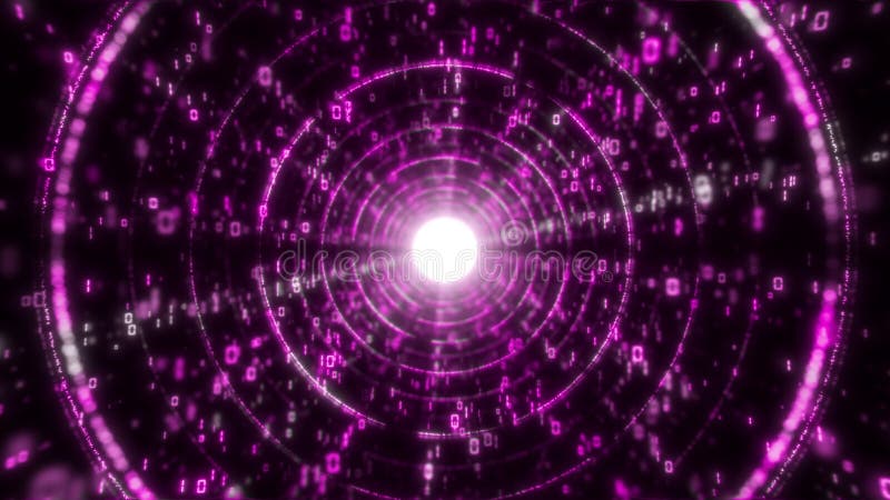 Big Data Conduction Big Data Tunnel with Binary Code Visualisation UHD ...