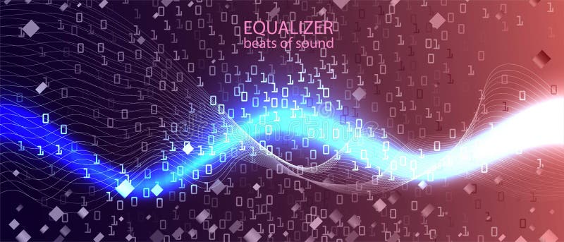 Falling Binary Code Background. Stock Vector - Illustration of number, abstract: 138262518