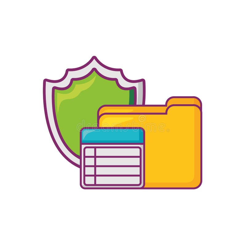 Shield Over Binary Background Illustration Stock Illustrations – 169 ...