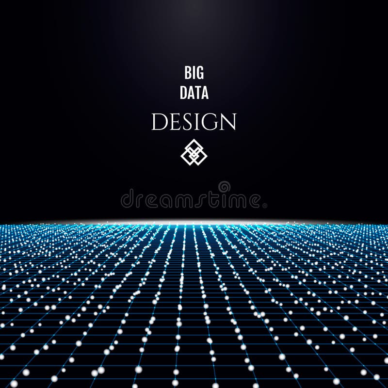 Big data design concept stock vector. Illustration of geometric - 84515306