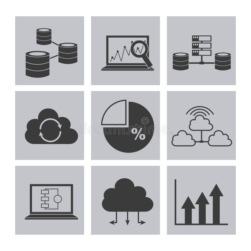 Big data design stock vector. Illustration of network - 66532581