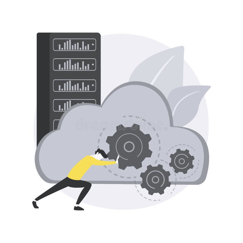 Big Data Engineering Abstract Concept Vector Illustration. Stock Vector ...