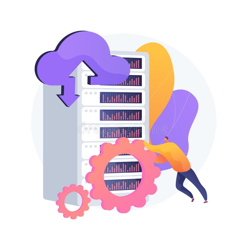 Big Data Engineering Abstract Concept Vector Illustration. Stock Vector ...