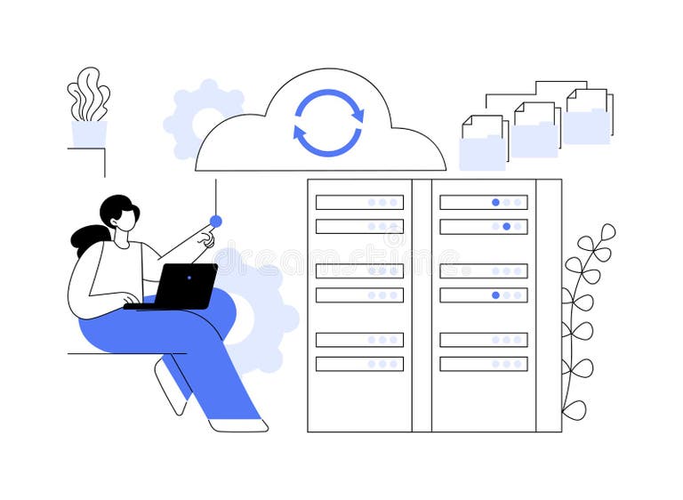 Big Data Engineering Abstract Concept Vector Illustration. Stock Vector ...