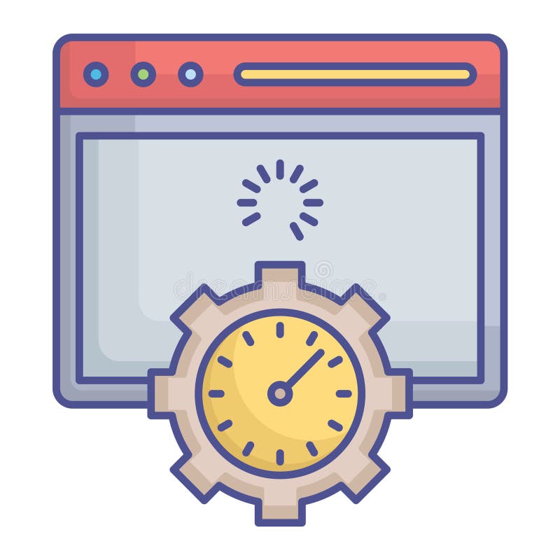 Big Data Fill Vector Icon Which Can Easily Modify or Edit Stock Vector ...