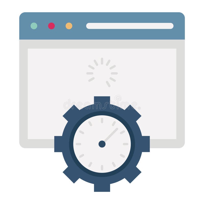 Big Data Flat Vector Icon Which Can Easily Modify or Edit Stock Vector ...