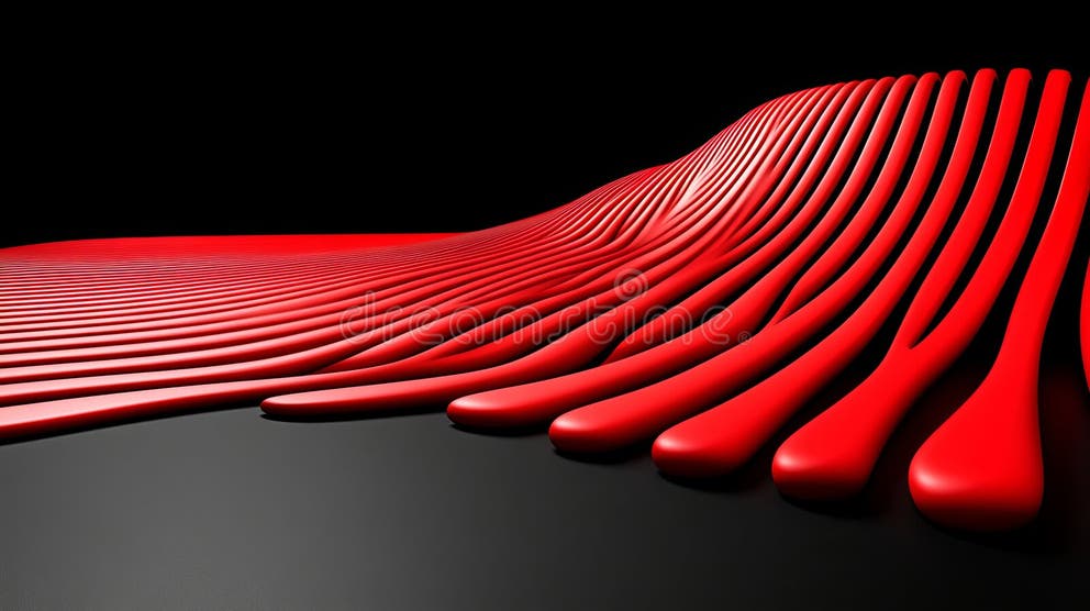 A Big Data Funnel Visualized through an Abstract 3D Illustration. the ...
