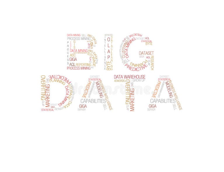 Big data greywhite stock illustration. Illustration of intelligence ...