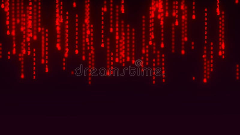 Big Data. Hacker Concept. Abstract Matrix. Computer Generated Many ...