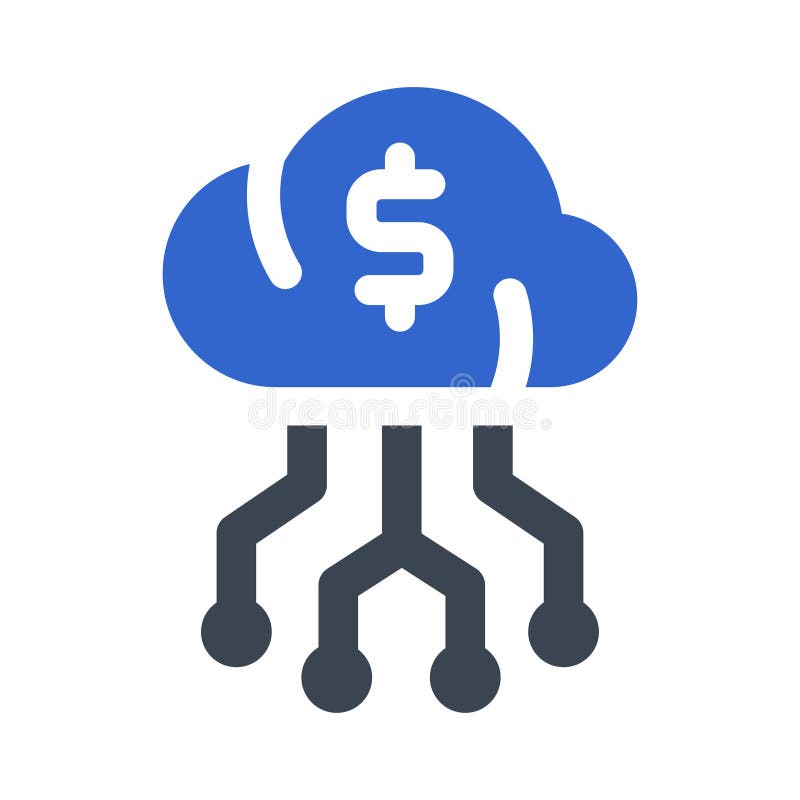 Big Data icon stock vector. Illustration of money, processing - 340727610