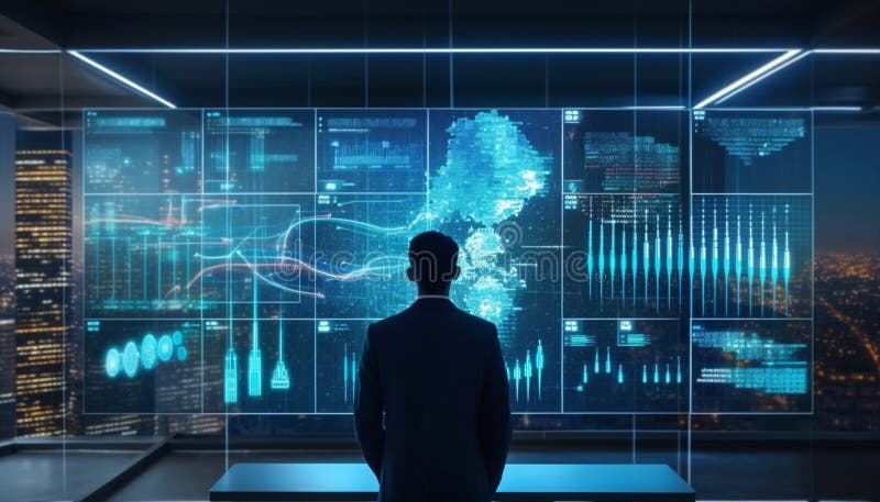 Big Data Images of All Databases Stock Illustration - Illustration of ...