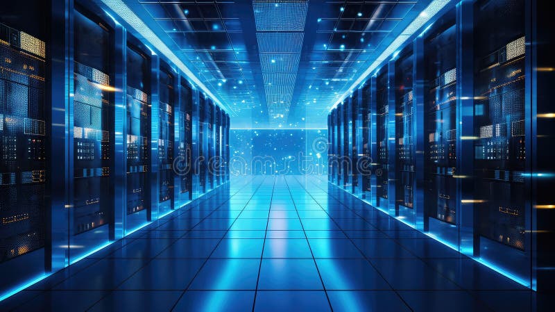 Big data intelligence stock illustration. Illustration of insights ...