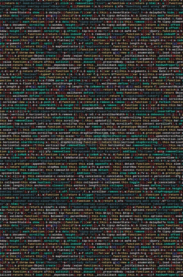 Big Data and Internet of Things Trend. it Specialist Workplace Stock Illustration - Illustration ...