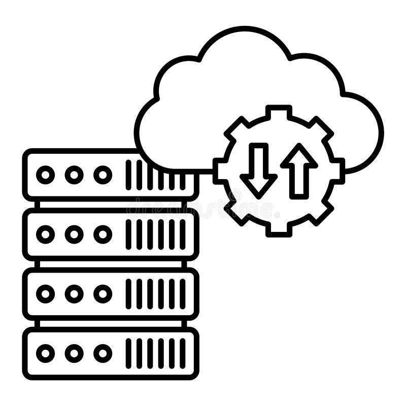 Big Data Isolated Vector Icon Stock Vector - Illustration of healthcare ...