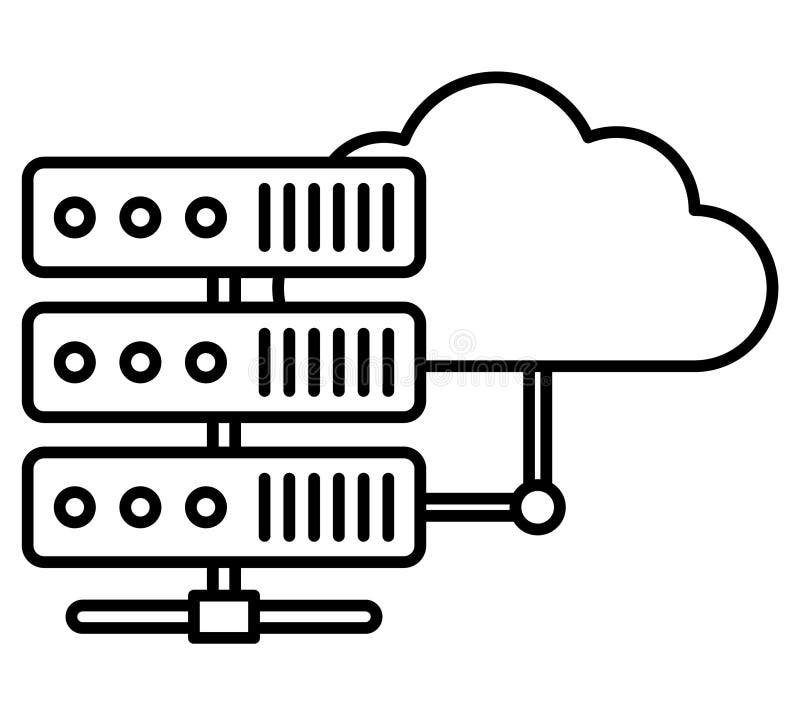 Big Data Isolated Vector Icon Stock Vector - Illustration of doctor ...
