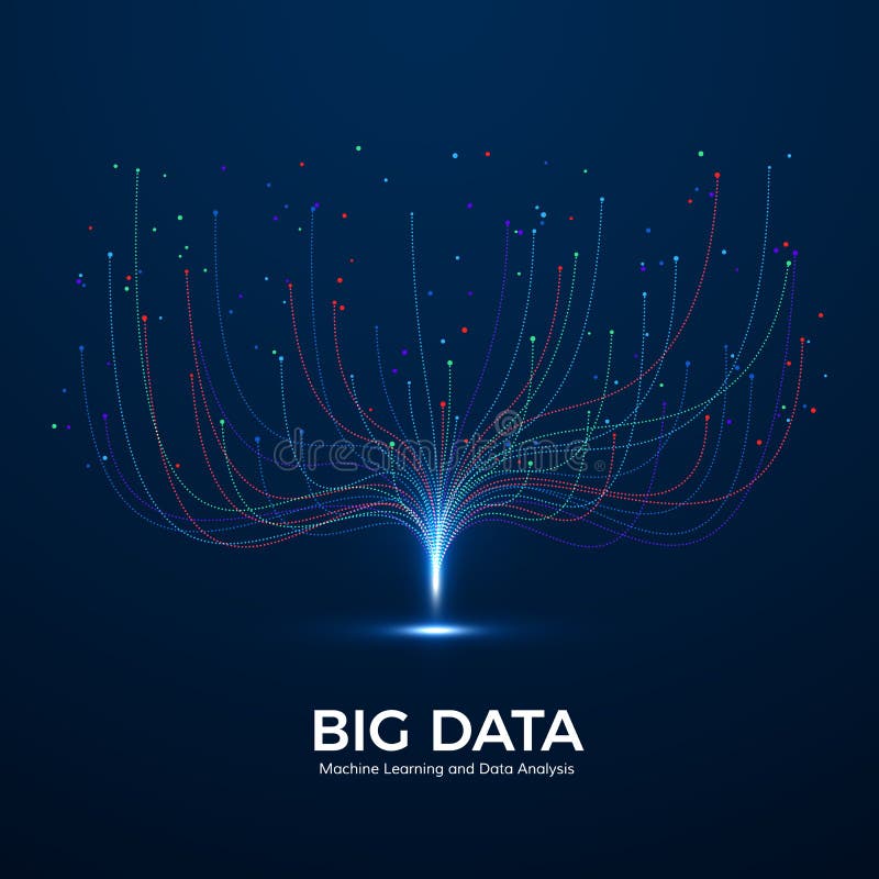 Big Data Machine Learning Algorithms Analysis Of Information Minimalistic Infographics Design