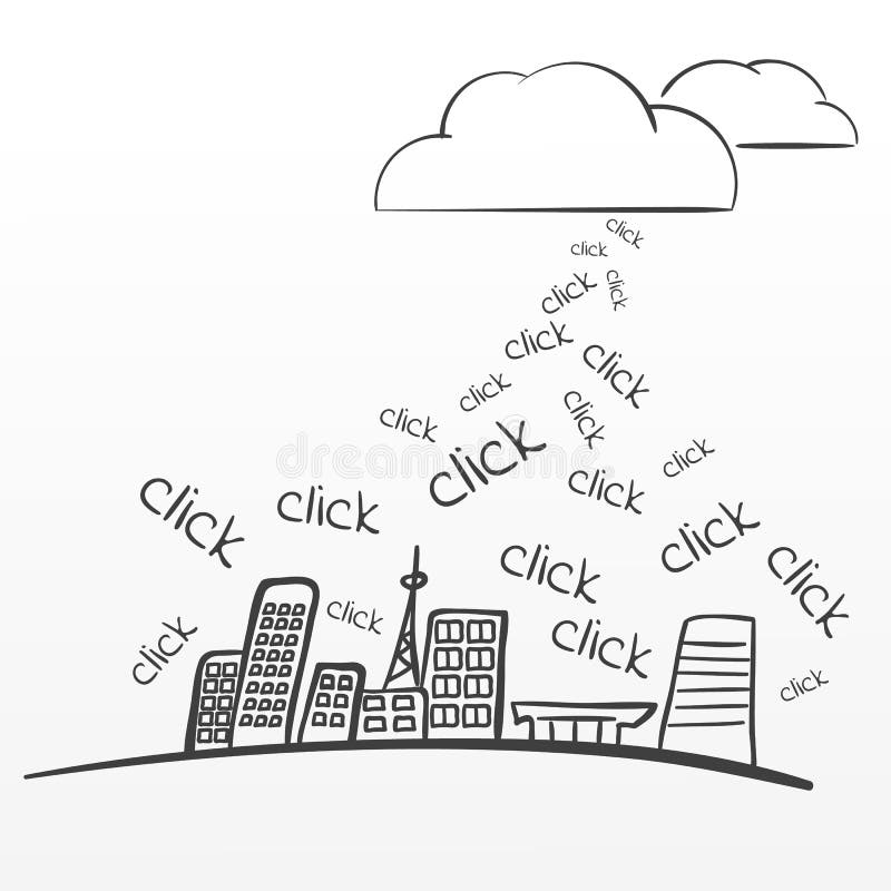 Big data mining stock vector. Illustration of cloud, analysis - 64570195