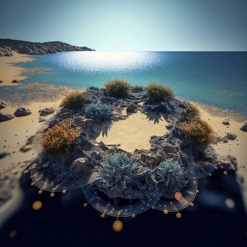 Big data in nature stock illustration. Illustration of tool - 270168478