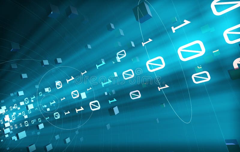 Big Data Network Communication and Data Transmission, Internet System ...