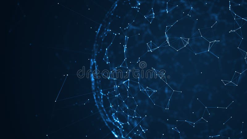 Big Data Network and IOT Concept Stock Illustration - Illustration of ...