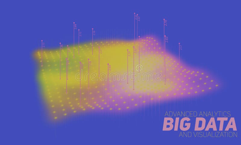 Big Data Plot Colorful Visualization. Futuristic Infographic ... Big Data Plot Colorful Visualization. Futuristic Infographic ...