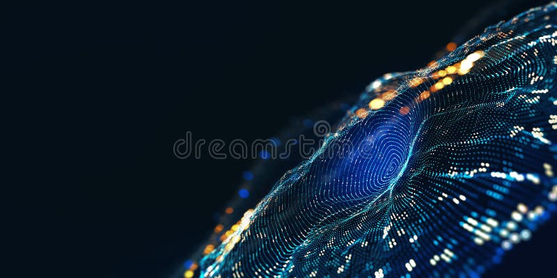 Artificial Neural Network. Big Data Concept Stock Illustration - Illustration of intelligence ...