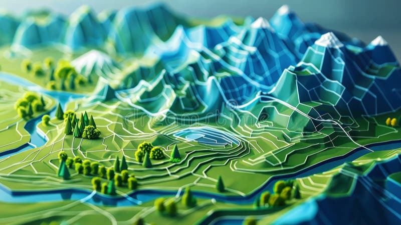 Big Data Representing Topography and Geographic Information System ...