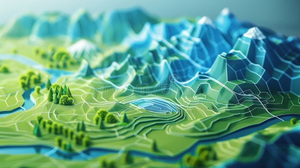 Big Data Representing Topography and Geographic Information System ...