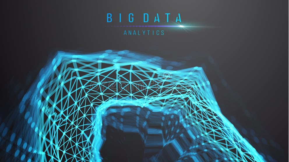 Big Data and Data Science. Futuristic Technology Data Visualisation ...