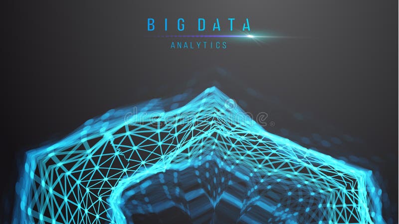 Big Data and Data Science. Futuristic Technology Data Visualisation ...