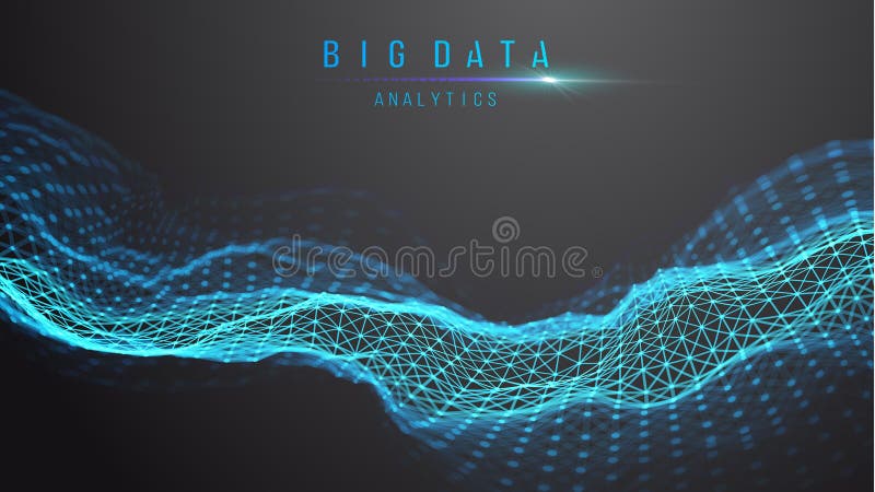 Big Data and Data Science. Futuristic Technology Data Visualization ...
