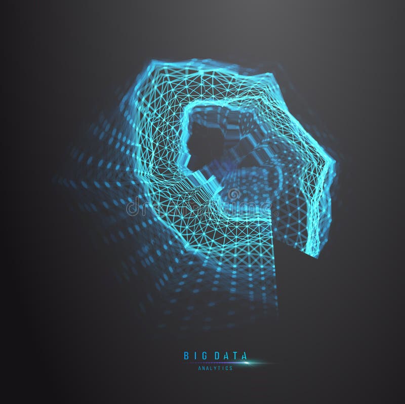 Big Data and Data Science. Futuristic Technology Data Visualisation ...