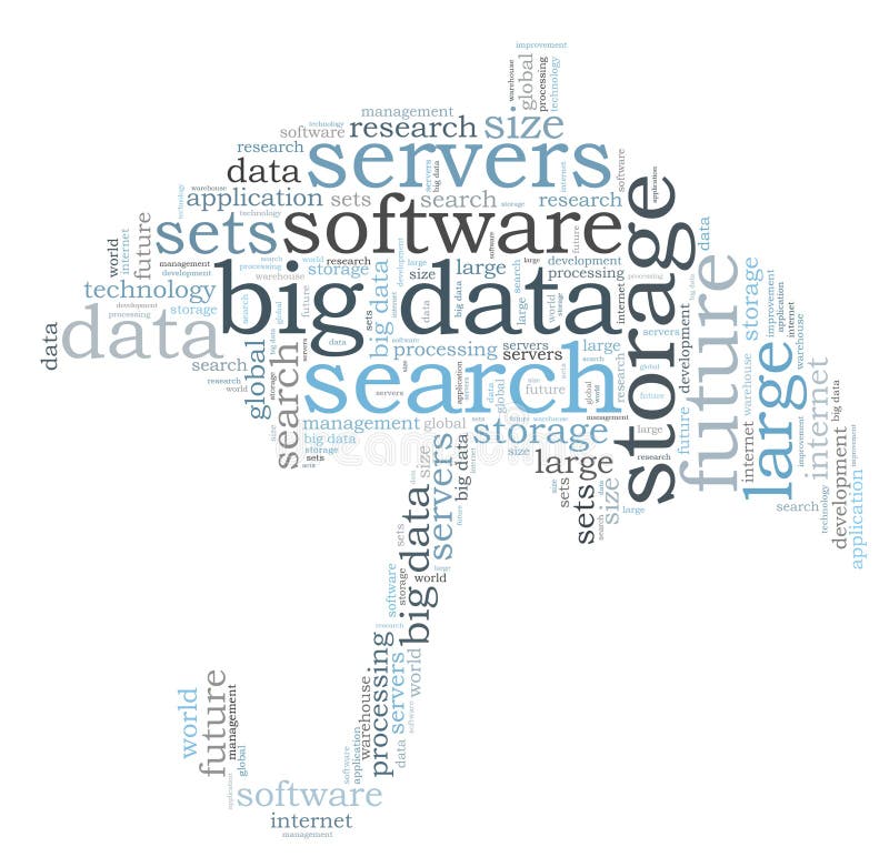 Big data search stock illustration. Illustration of cloud - 38706608