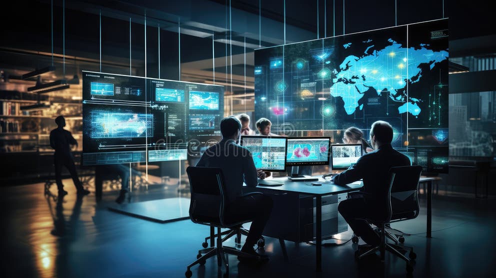 Big data services stock illustration. Illustration of cloud - 372107298