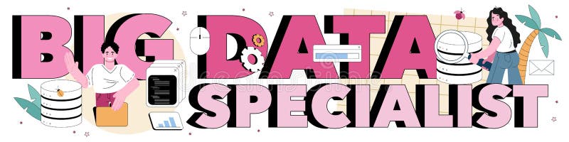 Typographic Data Header Stock Illustrations – 484 Typographic Data ...