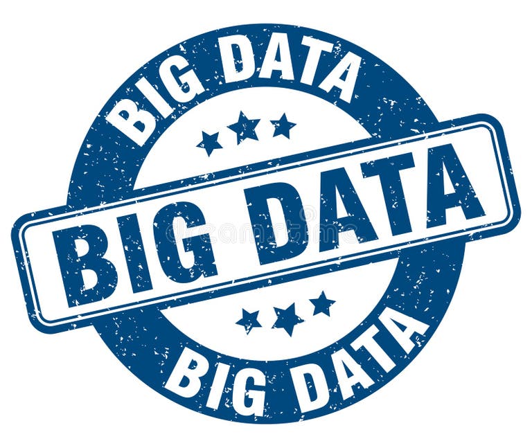 Big Data Stamp. Big Data Label. Round Grunge Sign Stock Vector ...