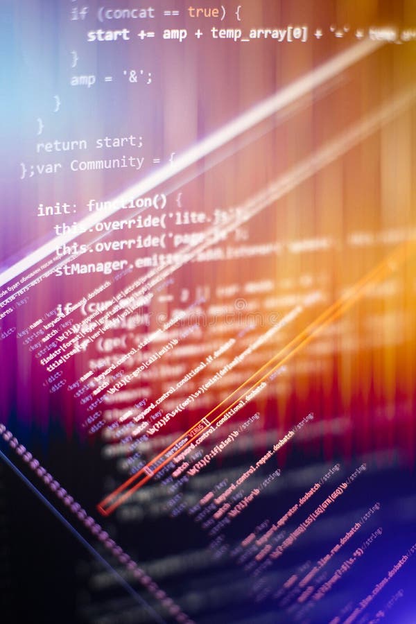 Big Data Storage And Cloud Computing Representation Programming Stock Image Image Of Data